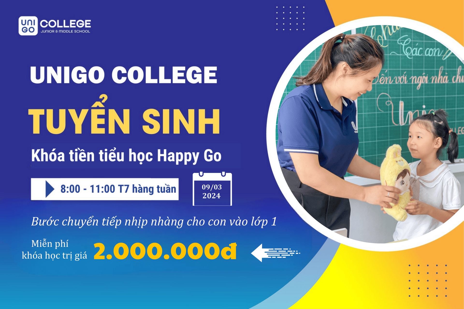 MỞ ĐĂNG KÝ KHOÁ HỌC HAPPY GO - ĐỢT 3